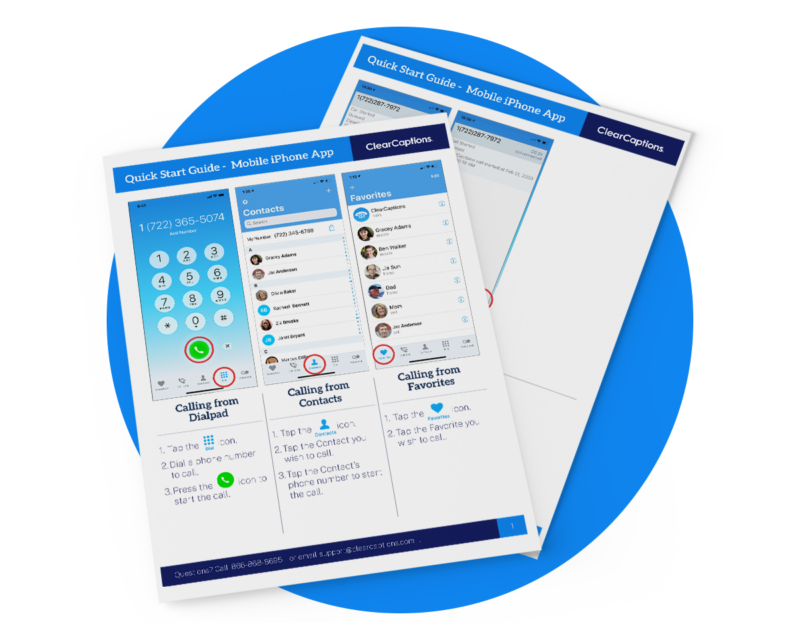 Getting Started with Your Caption Phone - ClearCaptions