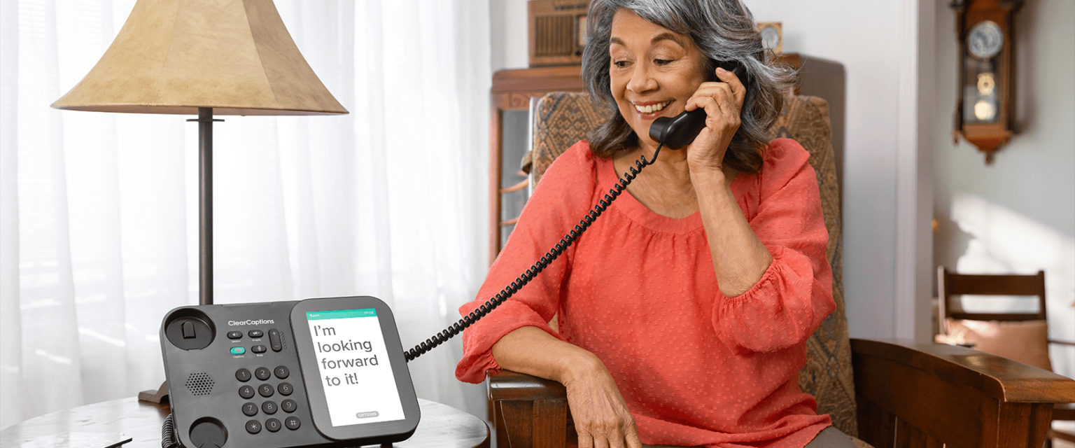 Caption Phones for Seniors