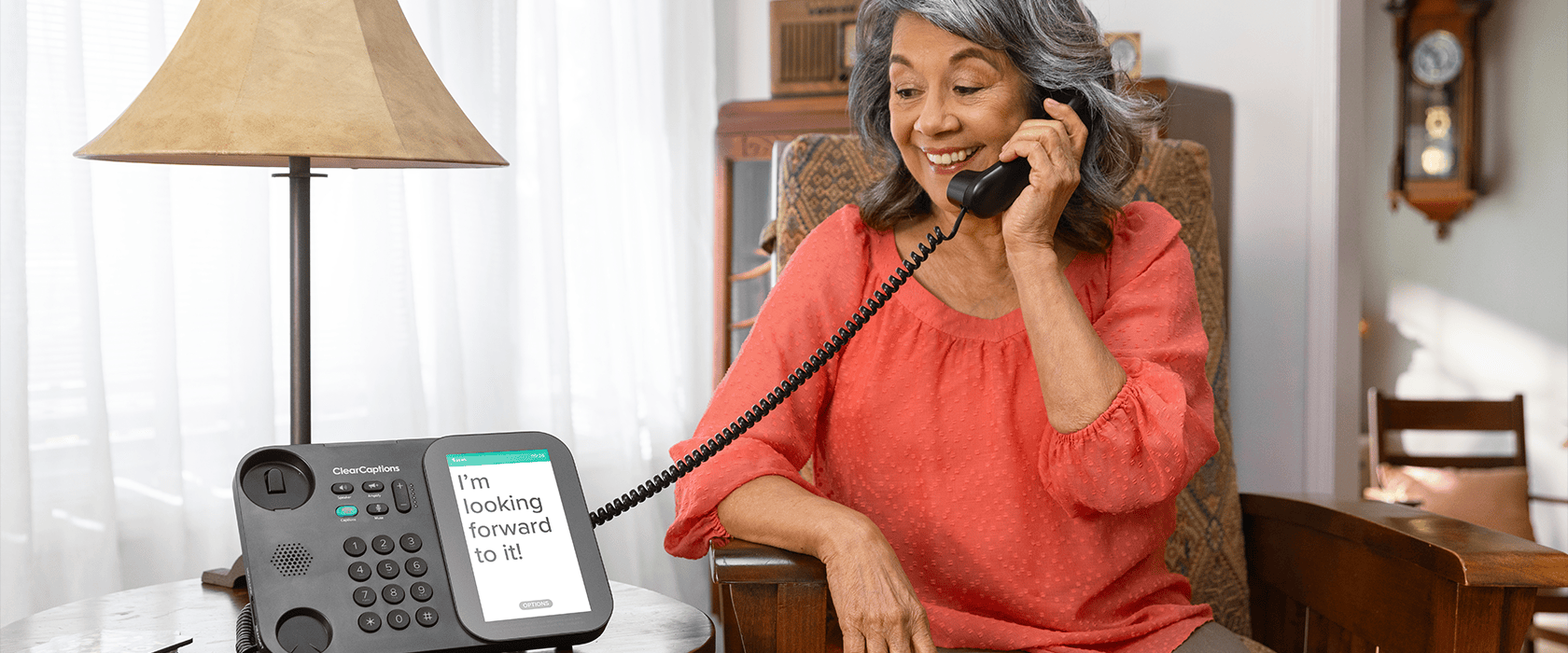 Caption Phones for Seniors